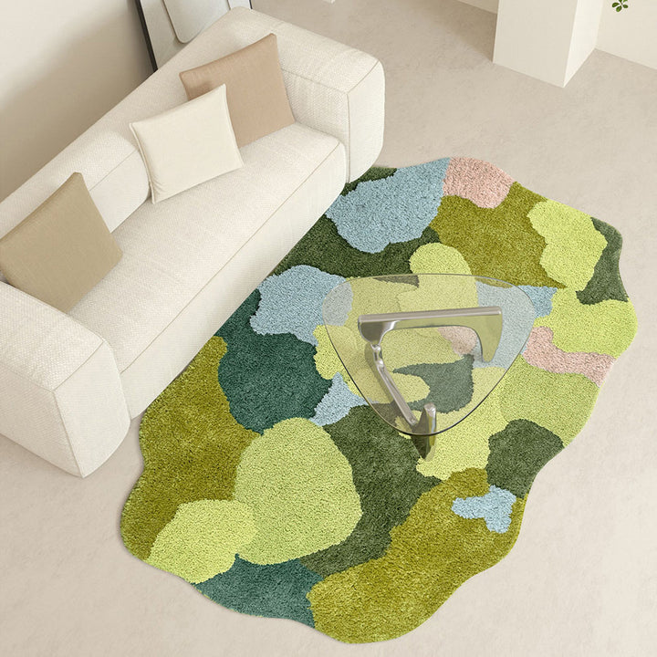 Enchanted Meadow Moss Carpet – Unique Design